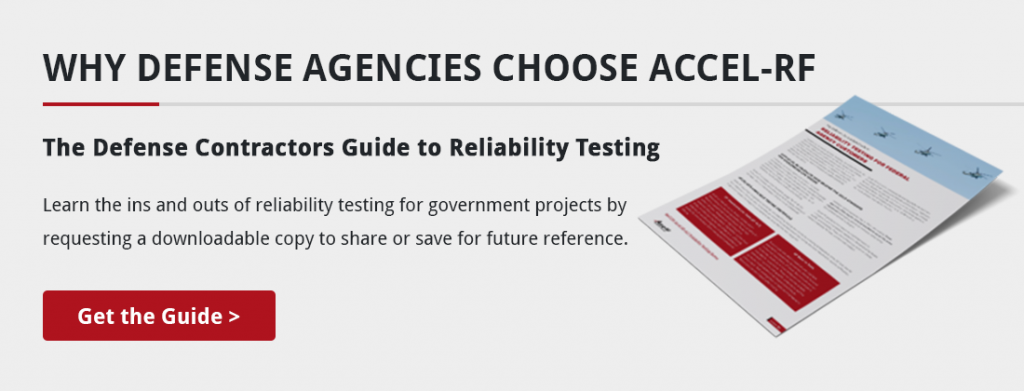 Aerospace & Defense | Accel RF | Reliability Testing for Compound ...